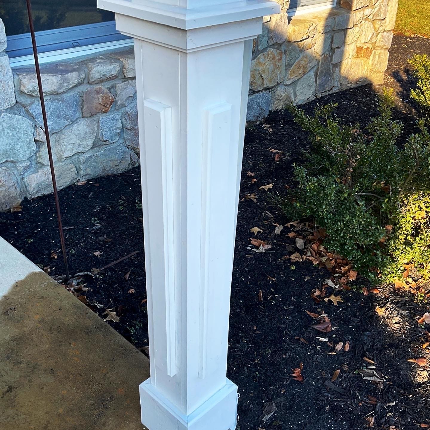 Before & After: Rotted Porch Post ‣ MyFixitUpLife